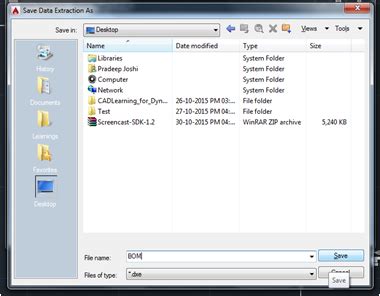 AutoCAD Automatic BOM Update By Single Command