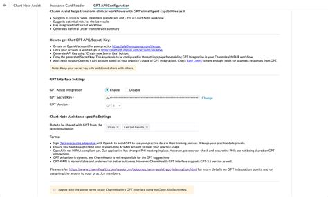 CharmHealth EHR Charm Assist GPT Integration