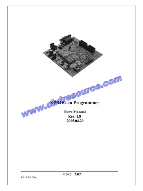 Xprog M User Manual Pdf Integrated Circuit Computer Hardware