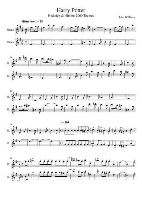 Harry Potter Theme On Flute Sheet Music