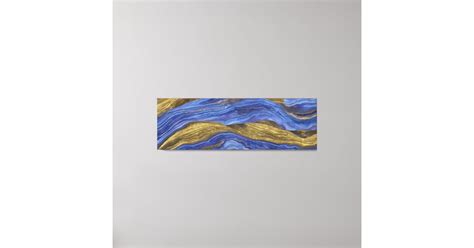 Abstract Seascape Fractured Waves 14 Canvas Print Zazzle