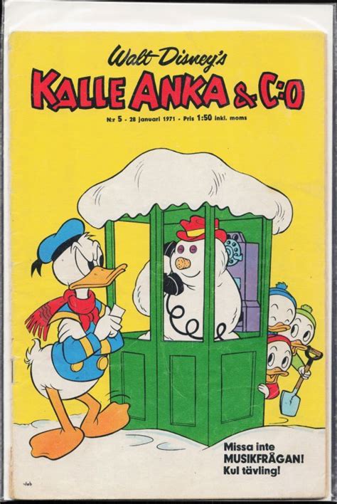 Walt Disneys Kalle Anka And Co 5 Comic Books Modern Age Hipcomic