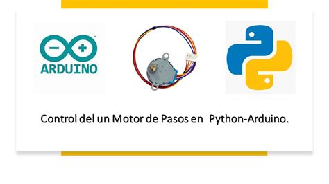 Control de un motor de Pasos con Arduino y Python - YouTube