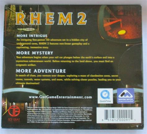 Rhem 2 Windowsmac 2005 For Sale Online Ebay