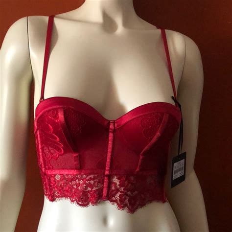 Honey Birdette Intimates And Sleepwear Honey Birdette Maria Red 32a
