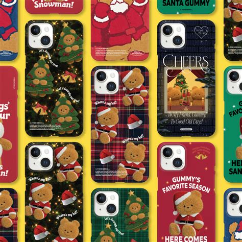 더나인몰 New 크리스마스 하드케이스 모음전 폰케이스 핸드폰 친구 아이폰케이스 커플 우정 슬림 Iphone15 13 선물 아이폰15 14 아이폰13 선물 아이폰14프로