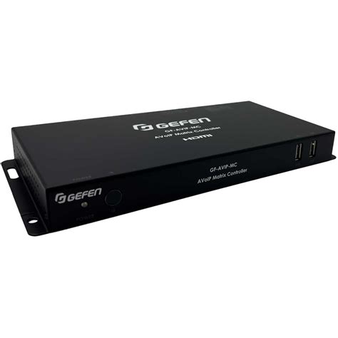 gefen gf avip mc avoip hdmi matrix controller via webgui rs 232