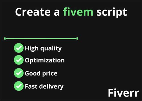 Create A Custom Fivem Script By Jacuxik Fiverr