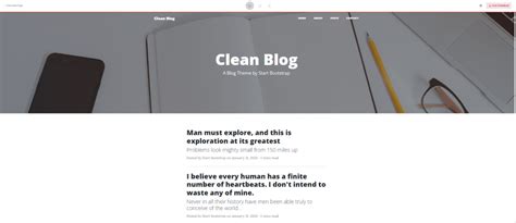 Template Website Bootstrap Free Siap Pakai