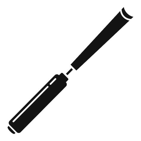 Premium Vector Chisel Icon Simple Illustration Of Chisel Vector Icon