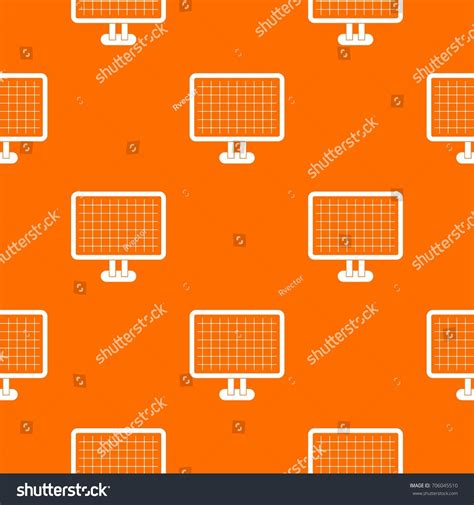 computer monitor program architecture simple style stock vector