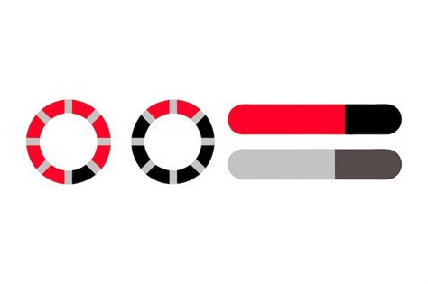Different Loading Sign Vector Illustration Premium Ai Generated Vector