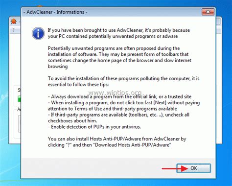 How To Remove Almost Any Browser Adware Or Hijacker Program From Your Browser WinTips Org