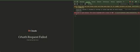 Claude Oauth Request Failed 8 Ways To Fix Internal Server Error 2026 Guide Axeetech
