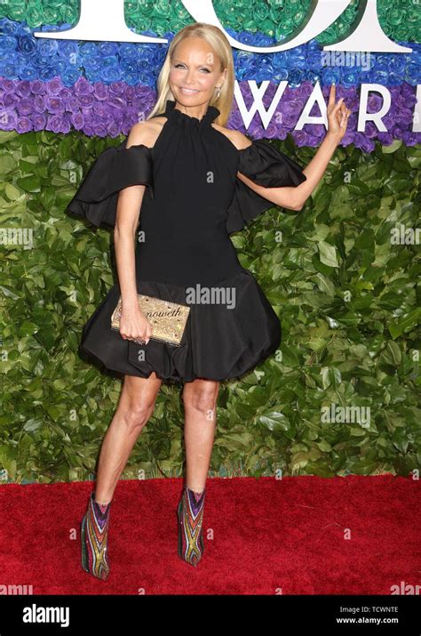 June 9 2019 New York City New York Us Actor Kristin Chenoweth