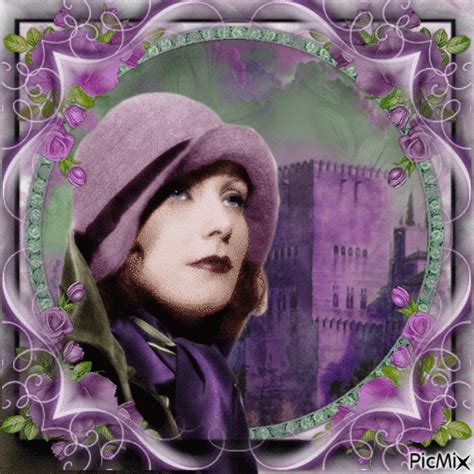 Greta Garbo Actrice Suédoise  Animado Gratis Picmix