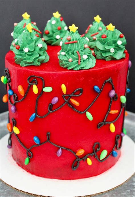 15 Christmas Cakes That Are Almost Too Pretty To Eat Artofit