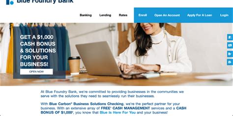 Blue Foundry Bank 1 000 Business Checking Bonus Profitable Content
