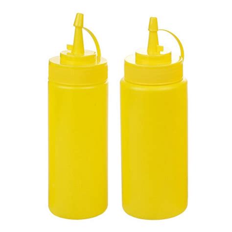 Squeeze Sauce Bottle Plastic Leak Proof Salad Sque Vicedeal