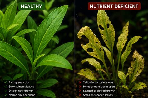 Aquarium Plant Nutrient Deficiency Guide Canton Aquatics