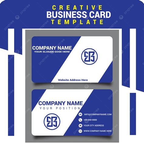 Minimalist Business Card Design Vector Template Download On Pngtree