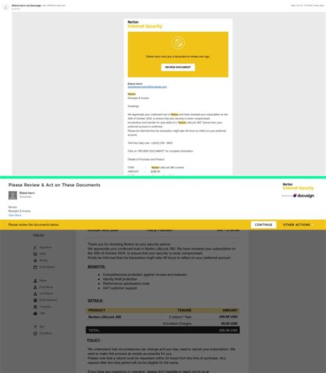 Scammers Use Docusign Api To Evade Spam Filters With Phishing Invoices Source