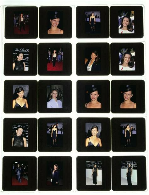 Kristin Davis Sex And The City Actress 35mm Slide Photo Lot Of 20