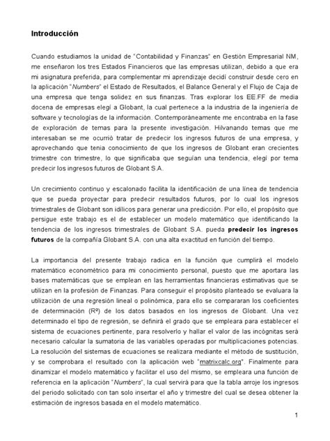Evaluación Interna Matemáticas Nm Ib Pdf Ecuaciones Variable