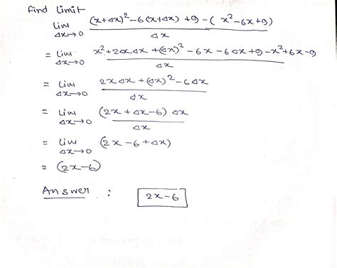 [solved] Find The Limit If An Answer Does Not Exist Enter Dne