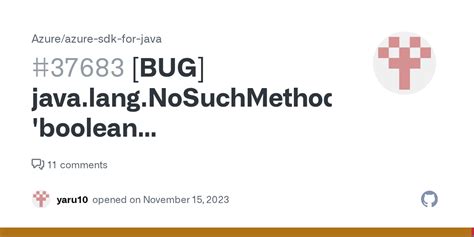 Bug Javalangnosuchmethoderror Recredential