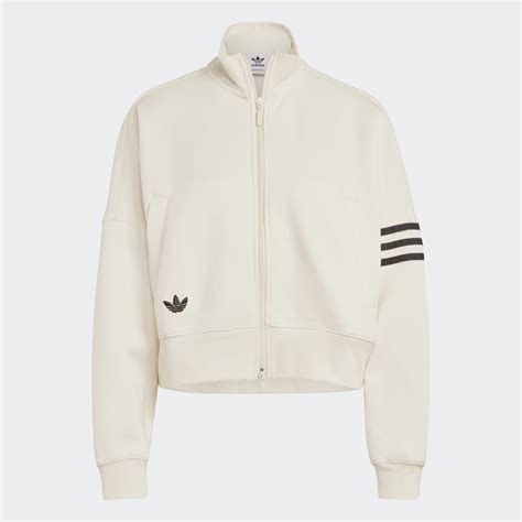 Adidas Adicolor Neuclassics Track Jacket White Adidas Lk