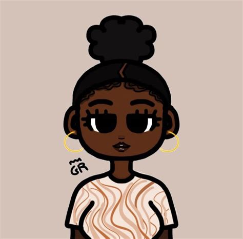 Épinglé Sur Afro Dessin By Gr