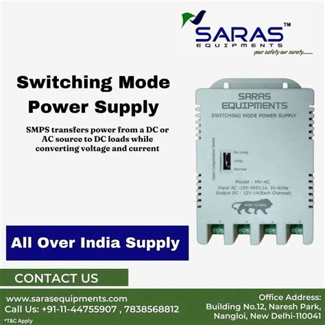 Switch Mode Power Supply Smps For Industrial Automation Digital At Rs 1500 Piece In New Delhi