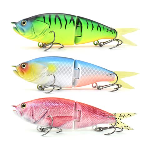 Bait Glide Abs 6 Two Section Shad Swimbait Strong Body Saltwater