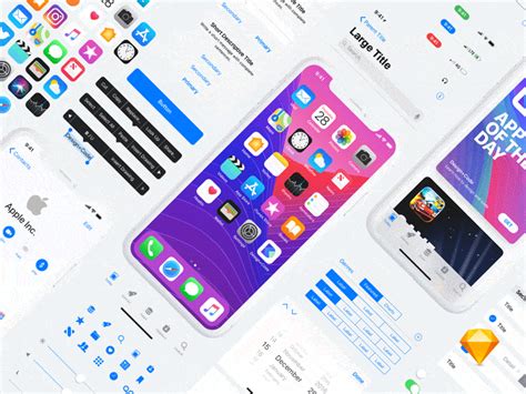 IOS UI Kit Android GUI Templates Responsive Layout Wireframe Free Resources For Sketch Sketch