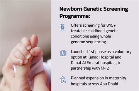 Abu Dhabi Launches Newborn Genetic Screening Program Emirati Times
