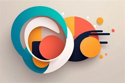 Premium Photo Modern Style Abstraction With Composition Made Of