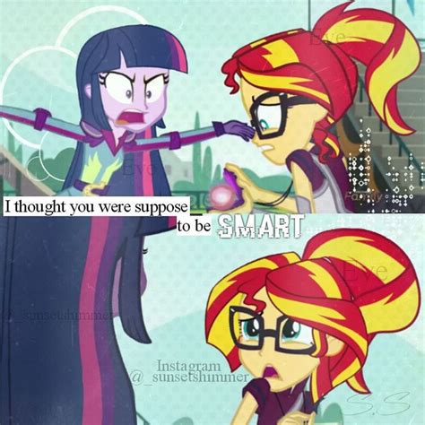 Sunset Shimmer Quotes Sciset Fanart Twilight X Sunburst Comics Memes