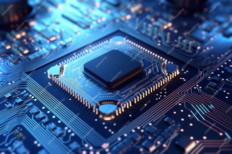 Premium Ai Image System Of Digitalization Processor Or Neural