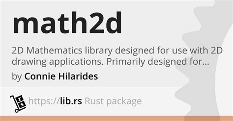 math2d — rust图形库 lib rs rust 包仓库