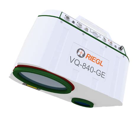 Riegl Vq 840 Ge Fully Integrated Laser Scanner For Combined Topographic And Bathymetric Survey