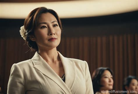 Japanese Female Librarians Onstage Stable Diffusion Online