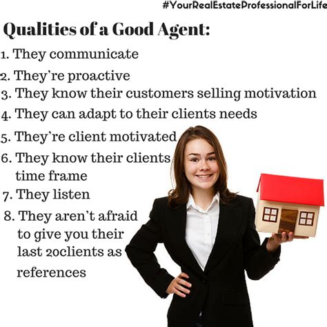 What Are The Best Qualities Of A Real Estate Agent At Loren Griffith Blog