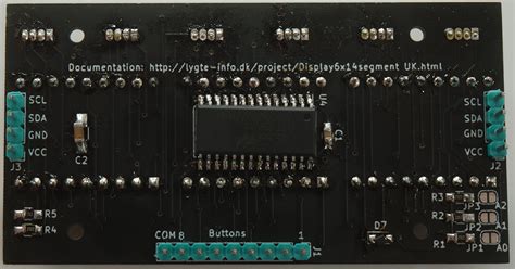 Display HT K Digit Segments Inch
