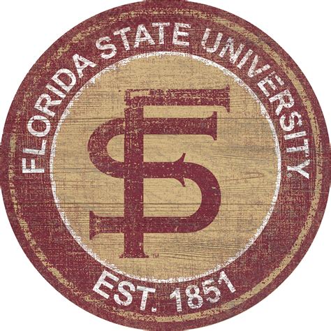 Florida State University Logo Florida State Seminoles Embroidery