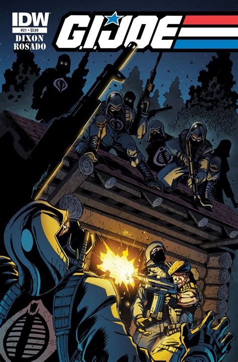 Comic Book Cover Gi Joe Joes Comic Books