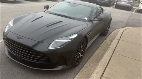 Aston Martin Db12 2025 Matte Black Youtube