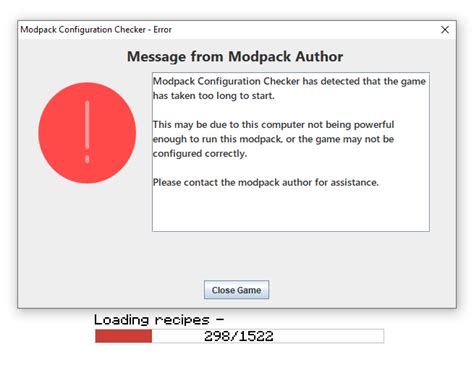Modpack Configuration Checker Minecraft Mods CurseForge