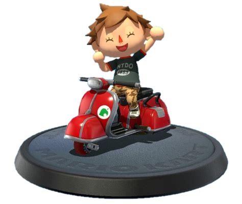 Mario Kart Villager Villager🪴 Fyp Mariokart Mariokart8slomo
