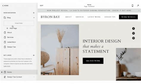 How To Add A Dropdown Sub Menu Navigation To Your Squarespace Website